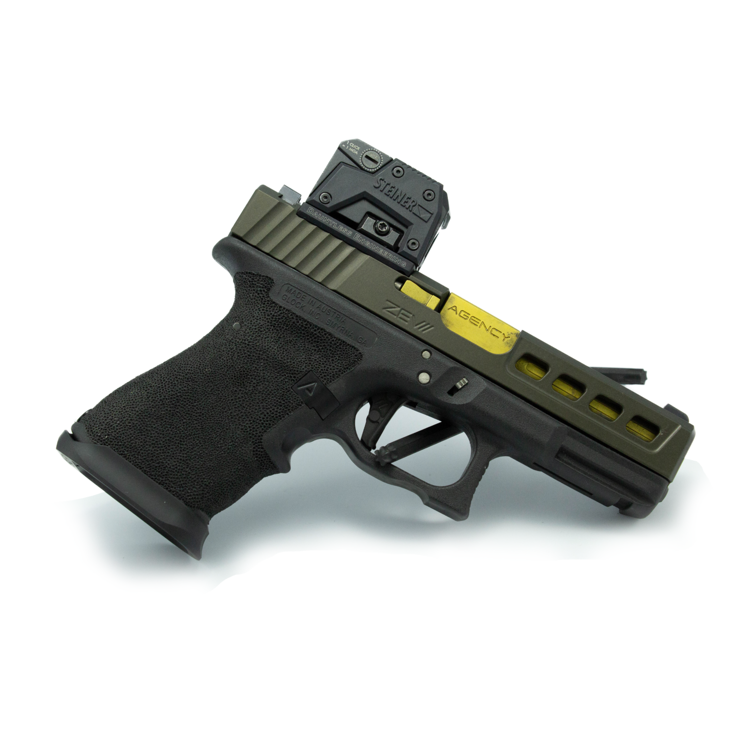 Acro/MPS Adapter Plate for Zev OZ9 and Glock Slides